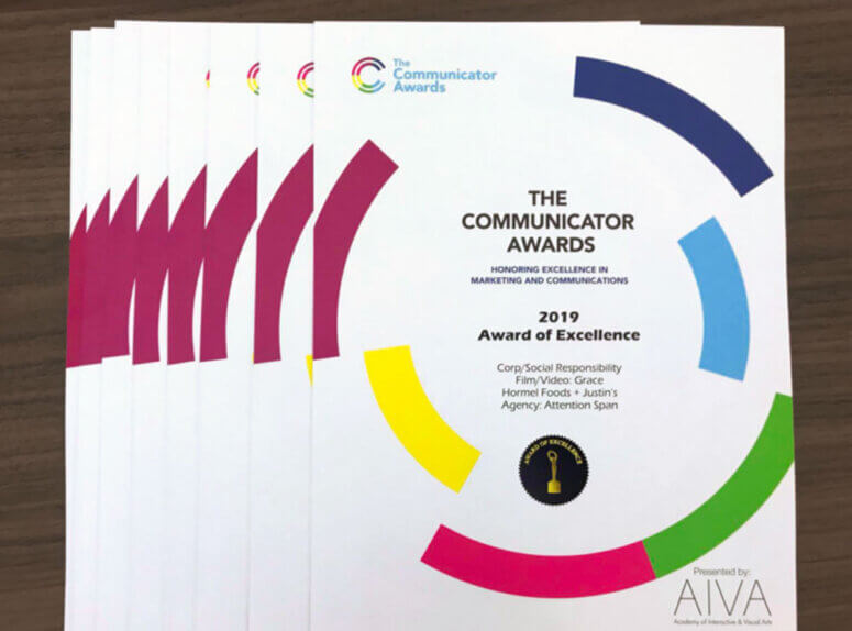 13 Communicator Awards for Attention Span - Attention Span Media